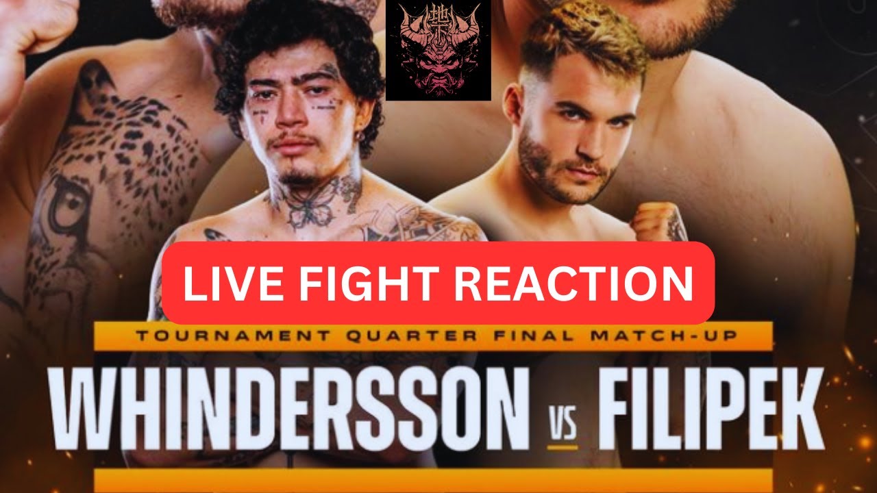 Whindersson Nunes VS Filipek Full Fight LIVE REACTION - YouTube