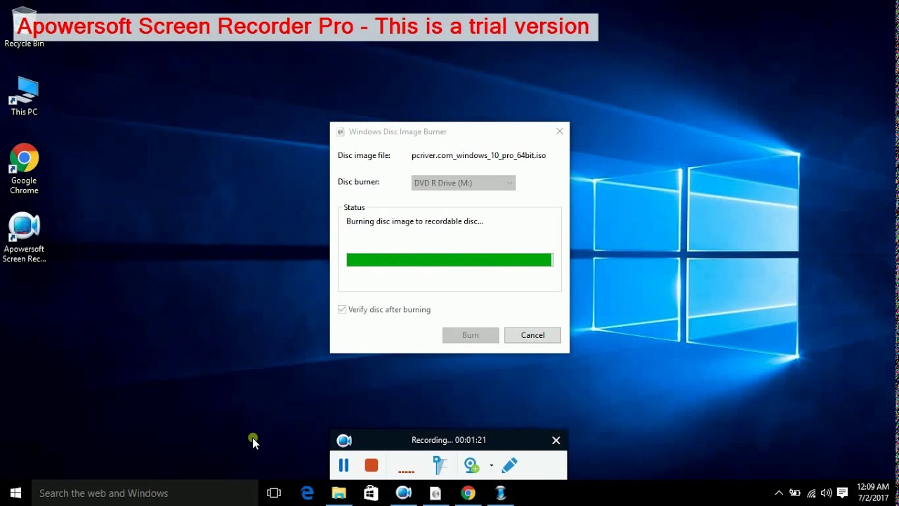 How to make Windows Image file. Iso/ Recovery Image file. - YouTube