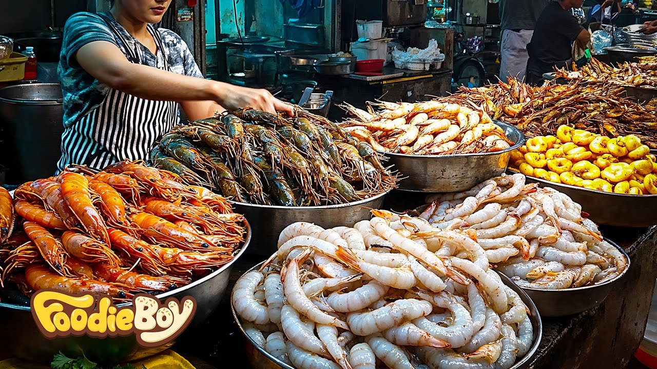 Amazing! Seafood Compilation | Shrimps, Lobster, Urchine, Crayfish, Sea ...