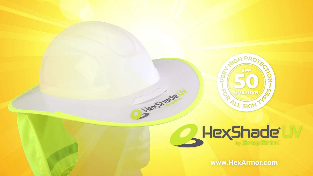 Versatile, Fast, Sun Protection for hard hats | HexShade® UV by ...