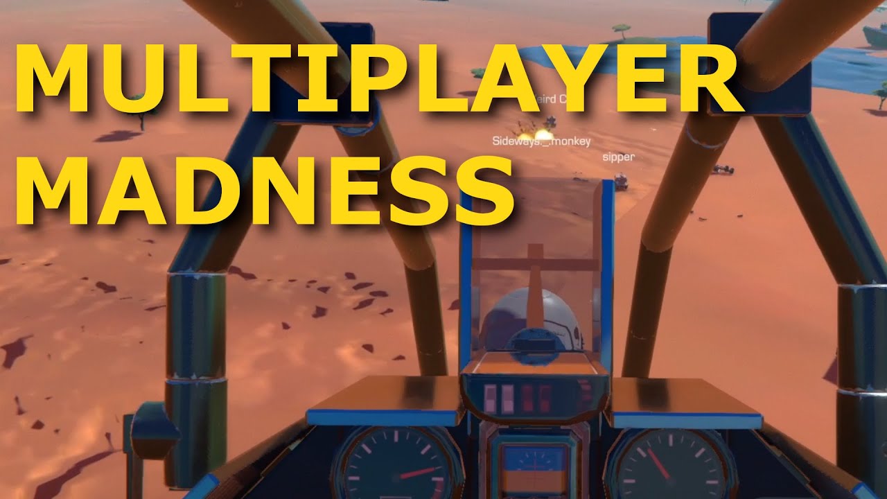 Trailmakers multiplayer is Chaos. - YouTube