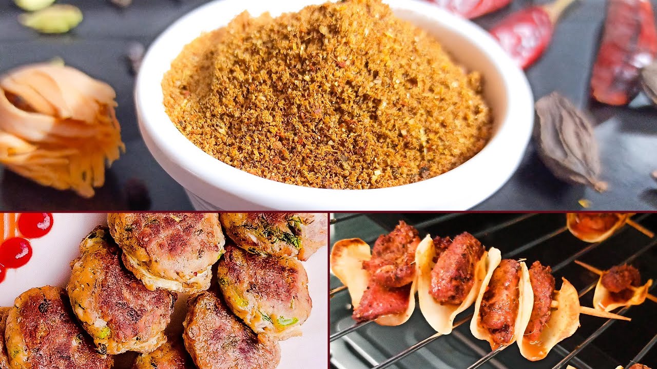 Homemade Kebab Masala Powder | घर का बना कबाब मसाला | Kebab Masala ek ...