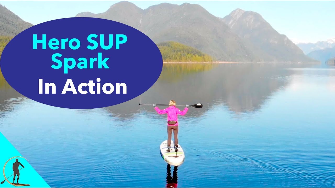 Hero SUP Spark All Around Inflatable SUP In Action On Fave Mountain ...