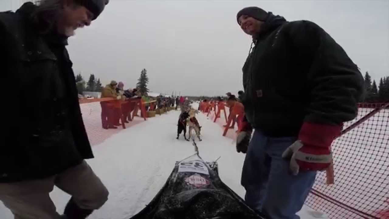 2015 Copper Basin Start from the back of Ray Redington Jr Sled - YouTube