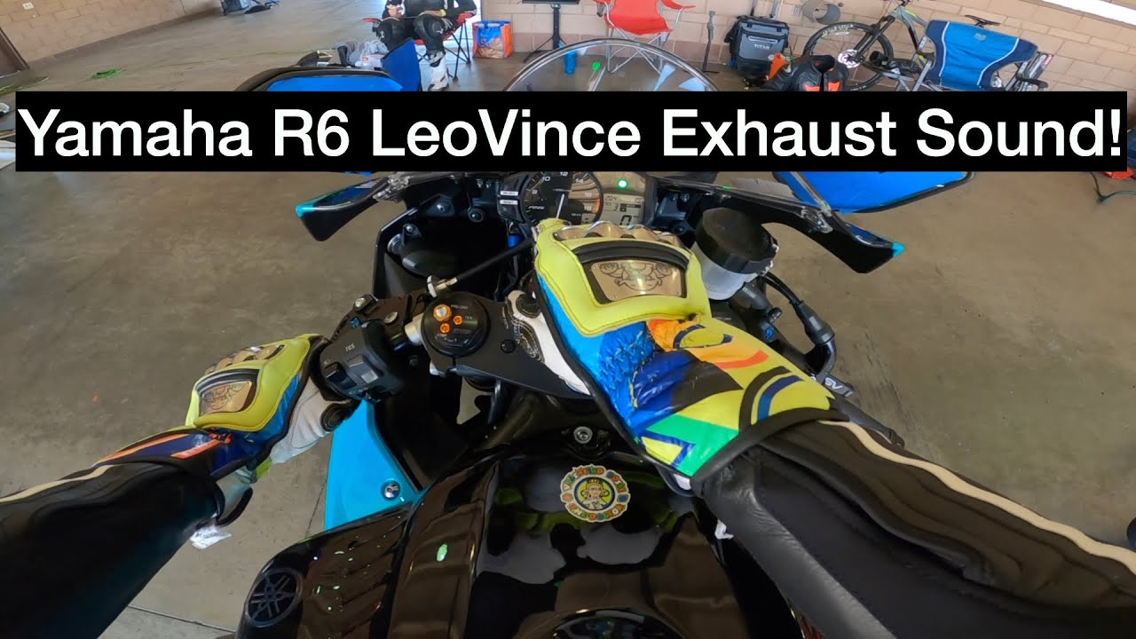 Yamaha R6 LeoVince Full System Exhaust Sound! 💯💣 - YouTube