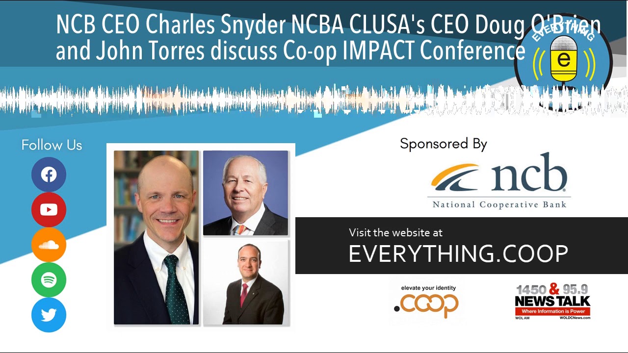 NCB CEO Charles Snyder NCBA CLUSA's CEO Doug O'Brien and John Torres ...