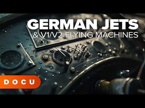 NAZI TECHNOLOGY  |  GERMAN JETS & V1/V2 | SECRET NAZI WEAPONS revealed, History Documentary