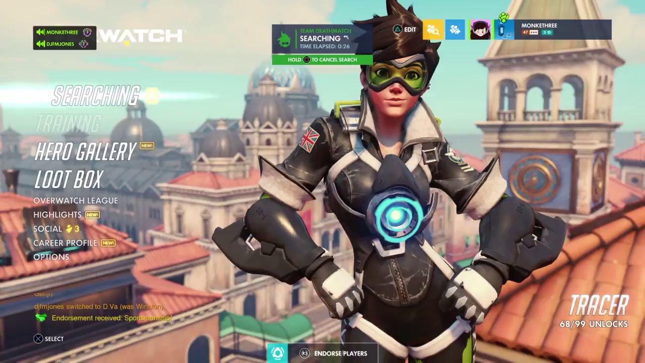 Overwatch w/ Monk - YouTube