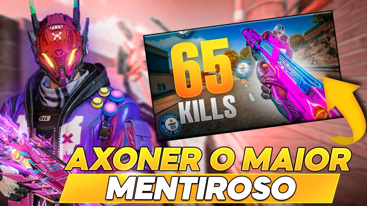 AXONER O MAIOR MENTIROSO DO BLOOD STRIKE - REACT RECORD DE KILLS ...