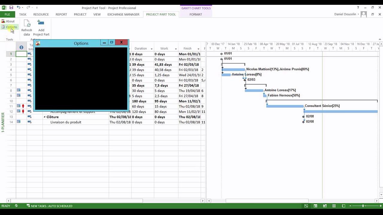 Add-on Microsoft Project - Project Part Tool • Développé par Teamsquare ...