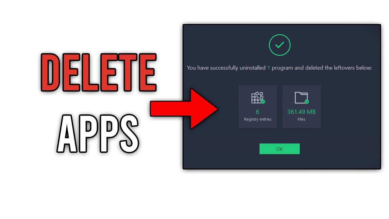 How To Delete Apps Permanently On Desktop - Full Guide - YouTube
