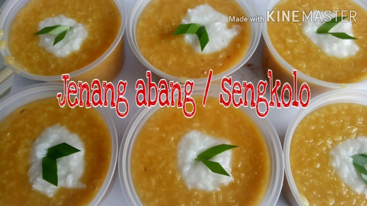 JENANG ABANG,BUBUR MERAH,JENANG SENGKOLO - YouTube