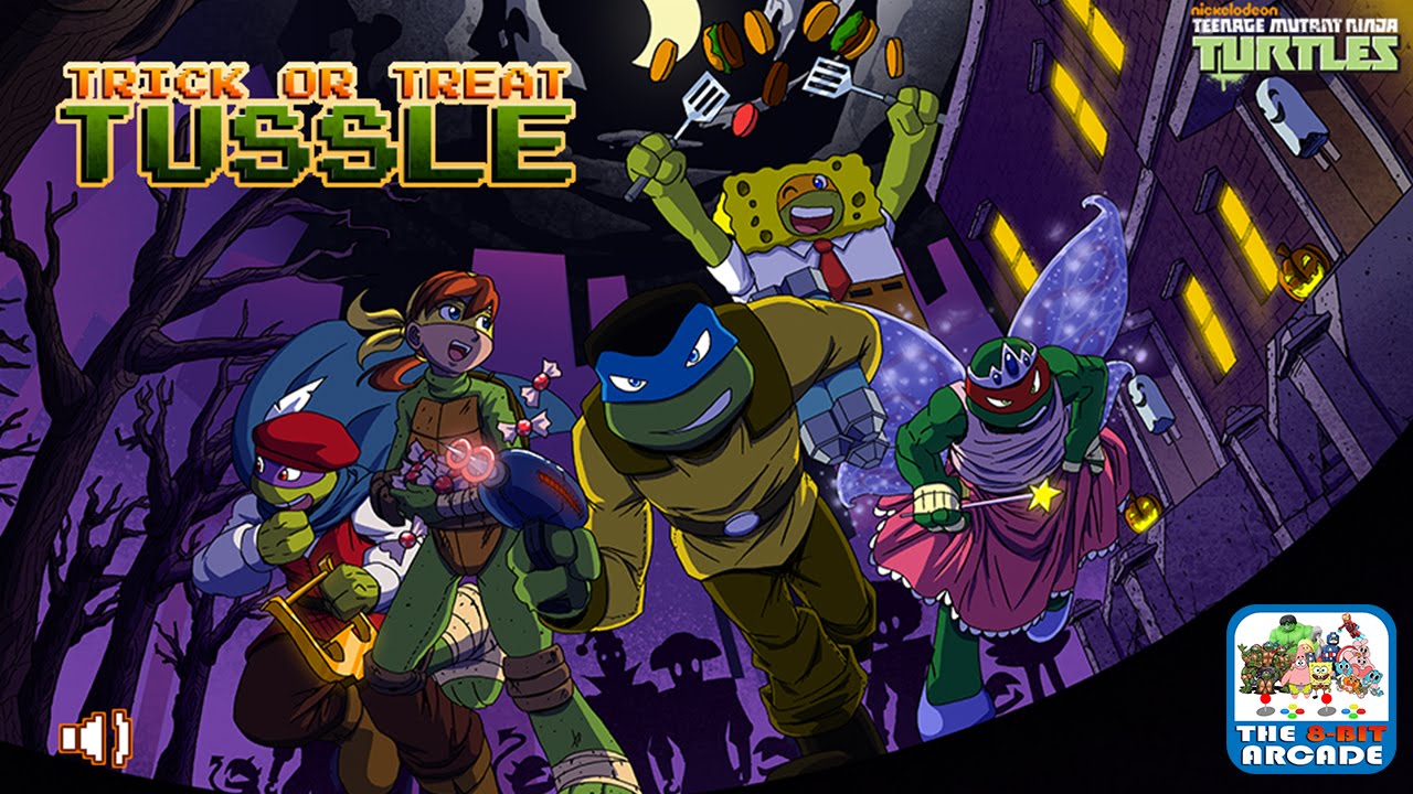 Teenage Mutant Ninja Turtles: Trick Or Treat Tussle (Gameplay ...