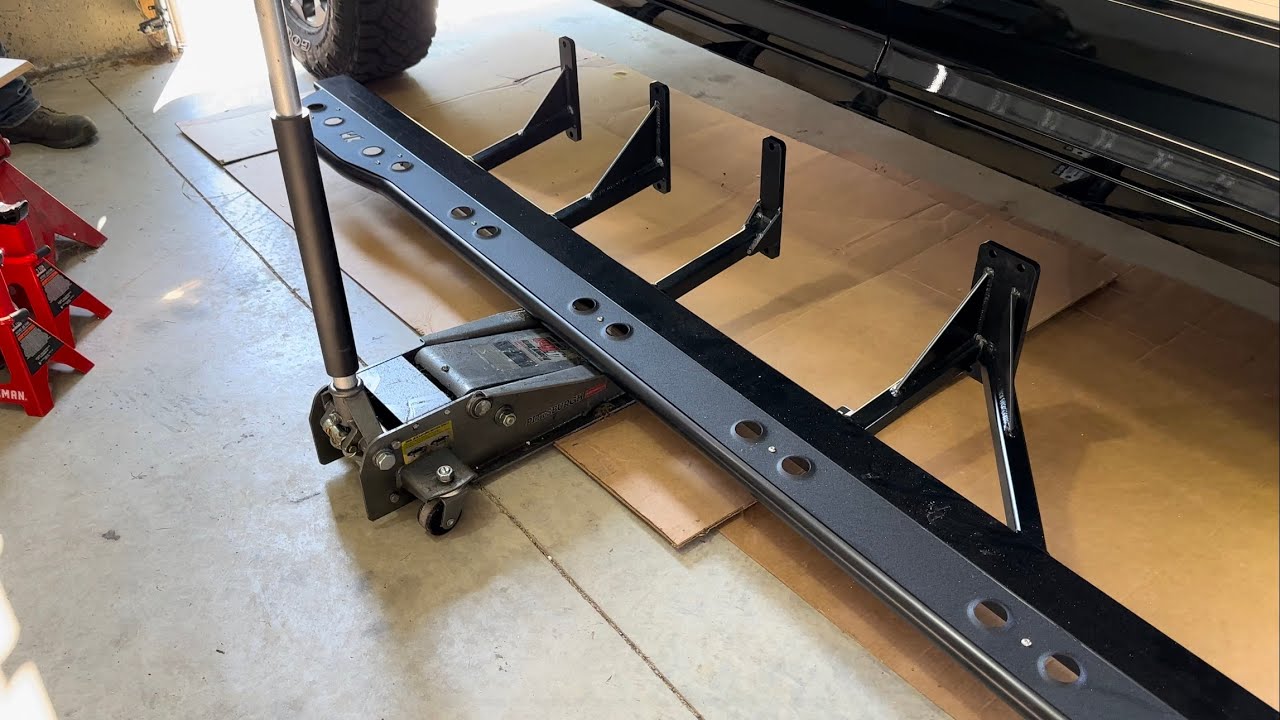 Ram Power Wagon Rock Rails - YouTube