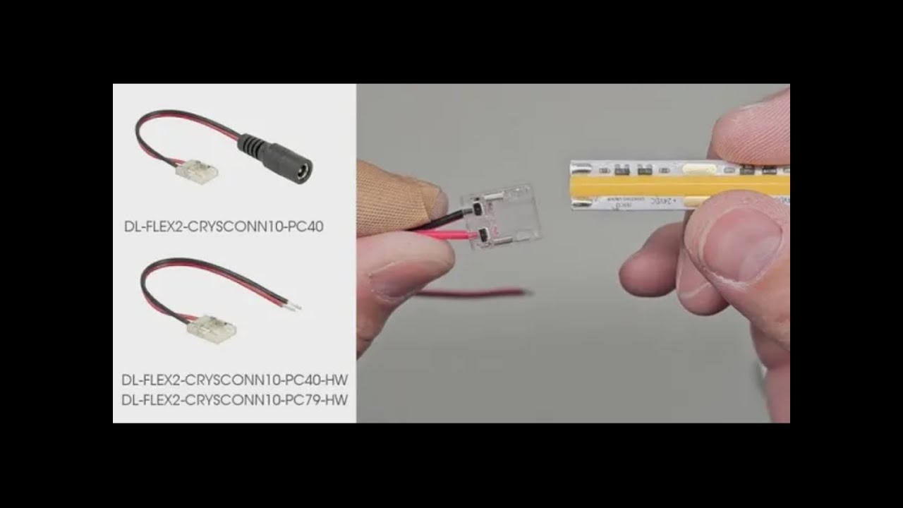 How to install Plug-&-Play and Hardwire Crystal Power Connectors Flex ...