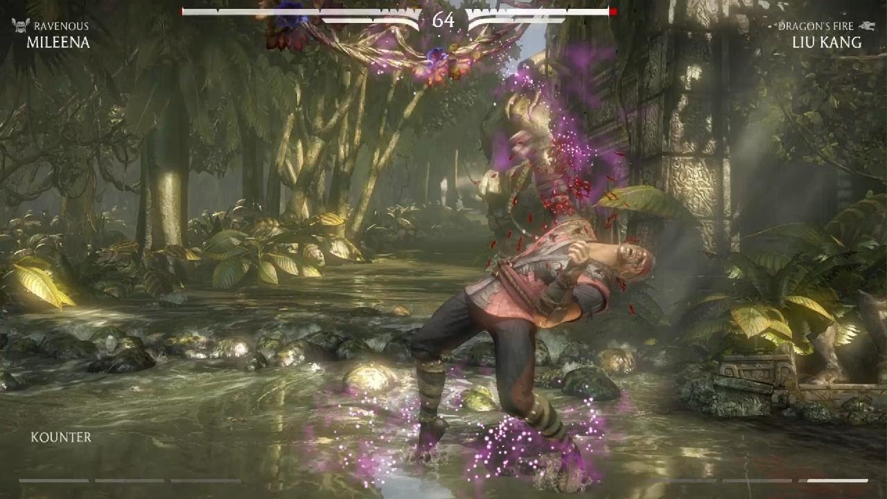 Mortal Kombat X_Mileena /Ravenous VS Liu Kang/Dragon 's Fire - YouTube