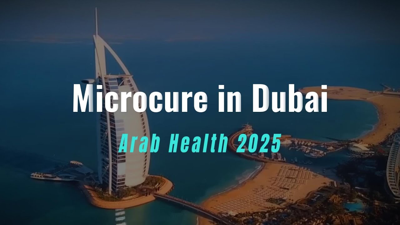 MicroCure Successfully Concludes the 2025 Arab Health Exhibition！ - YouTube