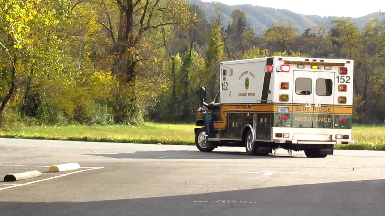 BRVRS Ambulance 152 Responding 10/20/12, Powercall DX5 - YouTube