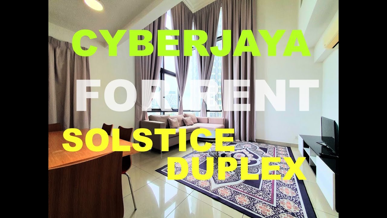 [FOR RENT] Ultimate Luxury Living: Solstice Duplex Cyberjaya - YouTube