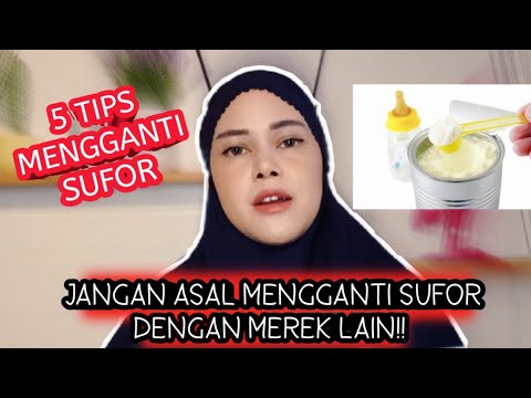 CARA MENGGANTI SUSU FORMULA ANAK ATAU BAYI