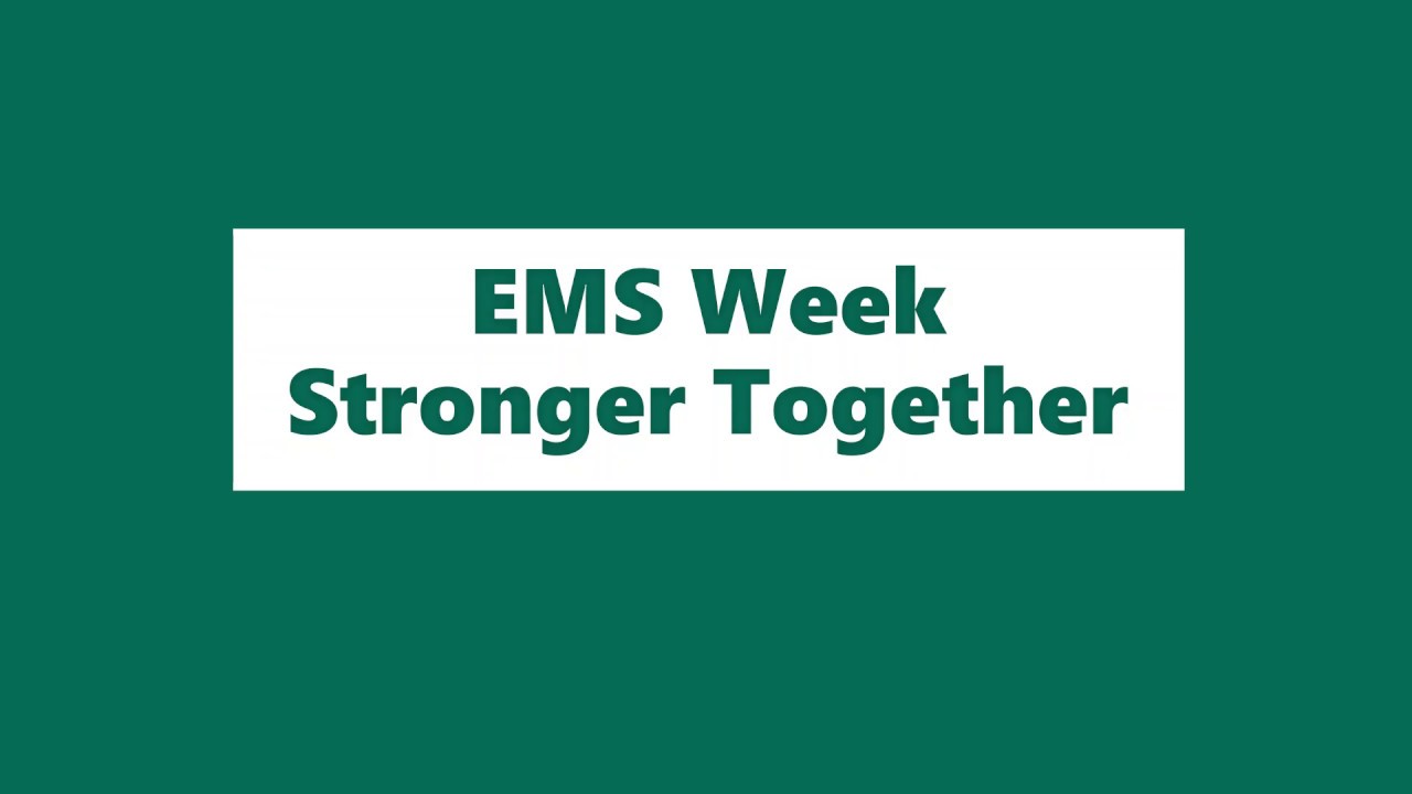 EMS Week 2020 - YouTube