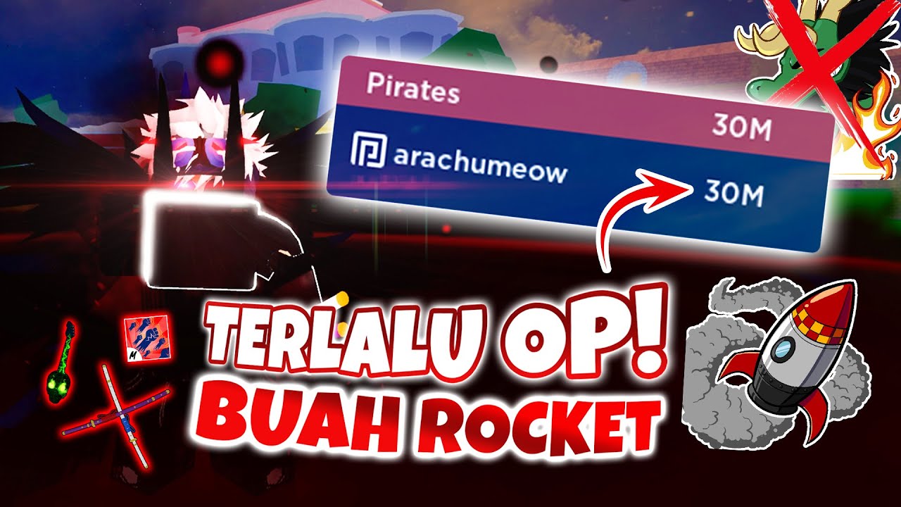 DRAGON REWORK JELEK! Rocket Terbaik Blox Fruits - YouTube