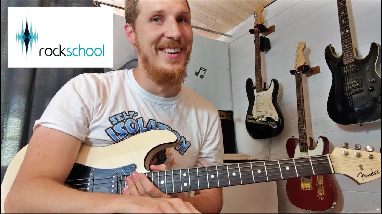 Lose Yourself Rockschool Grade 5 Guitar - YouTube