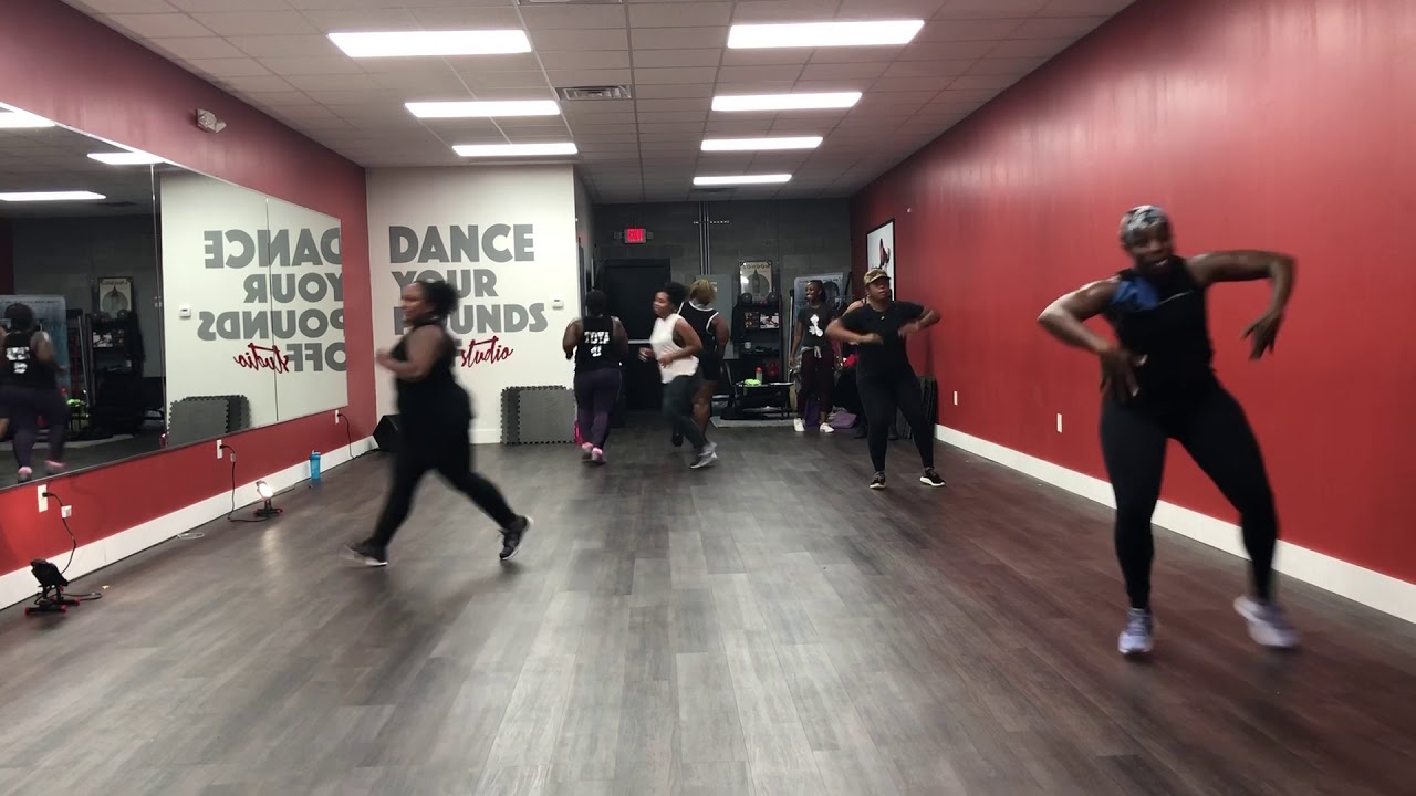 Dance Your Pounds Off Class (Across the floor) - YouTube