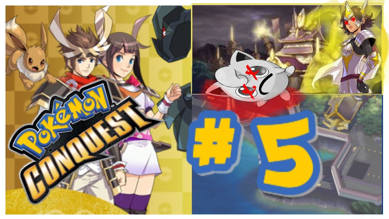 Doña Cachetadas.... ¡¡¡¿NO HIZO NADA?!!! - Pokemon conquest. Cap 5 ...