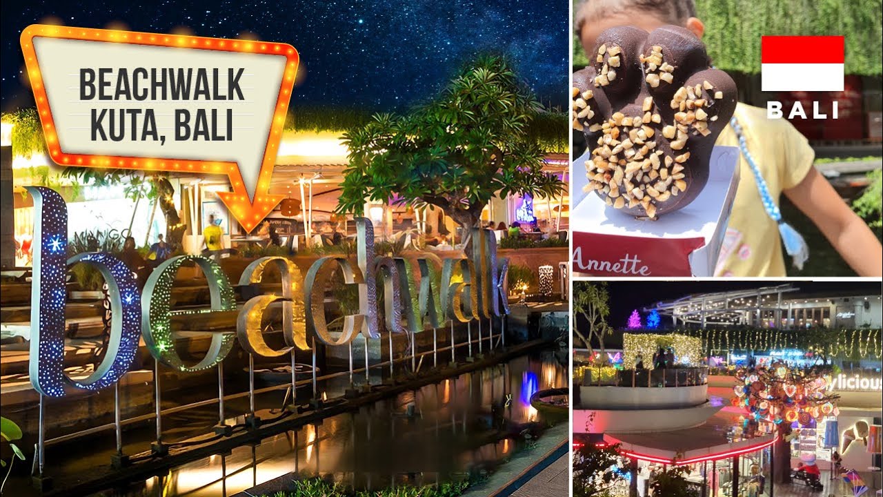 Shopping in Kuta Beachwalk Mall | Bali - YouTube