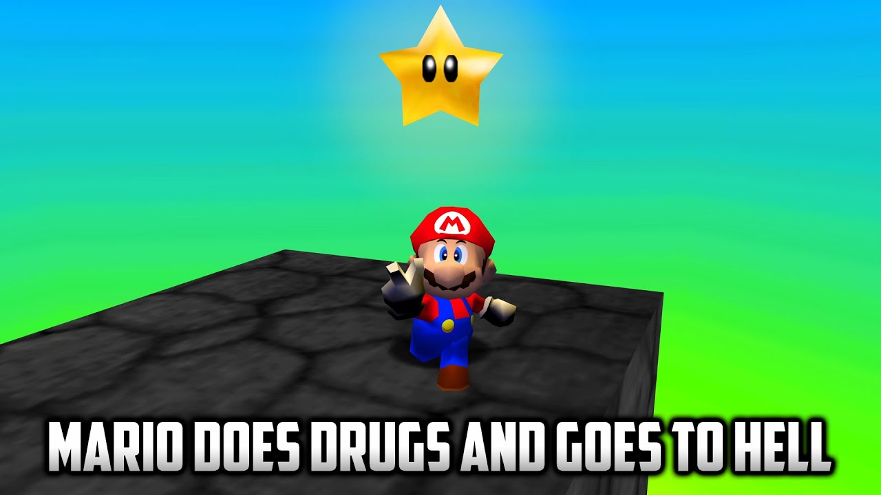 ⭐ Super Mario 64 - Mario Does Drugs and Goes to Hell - YouTube