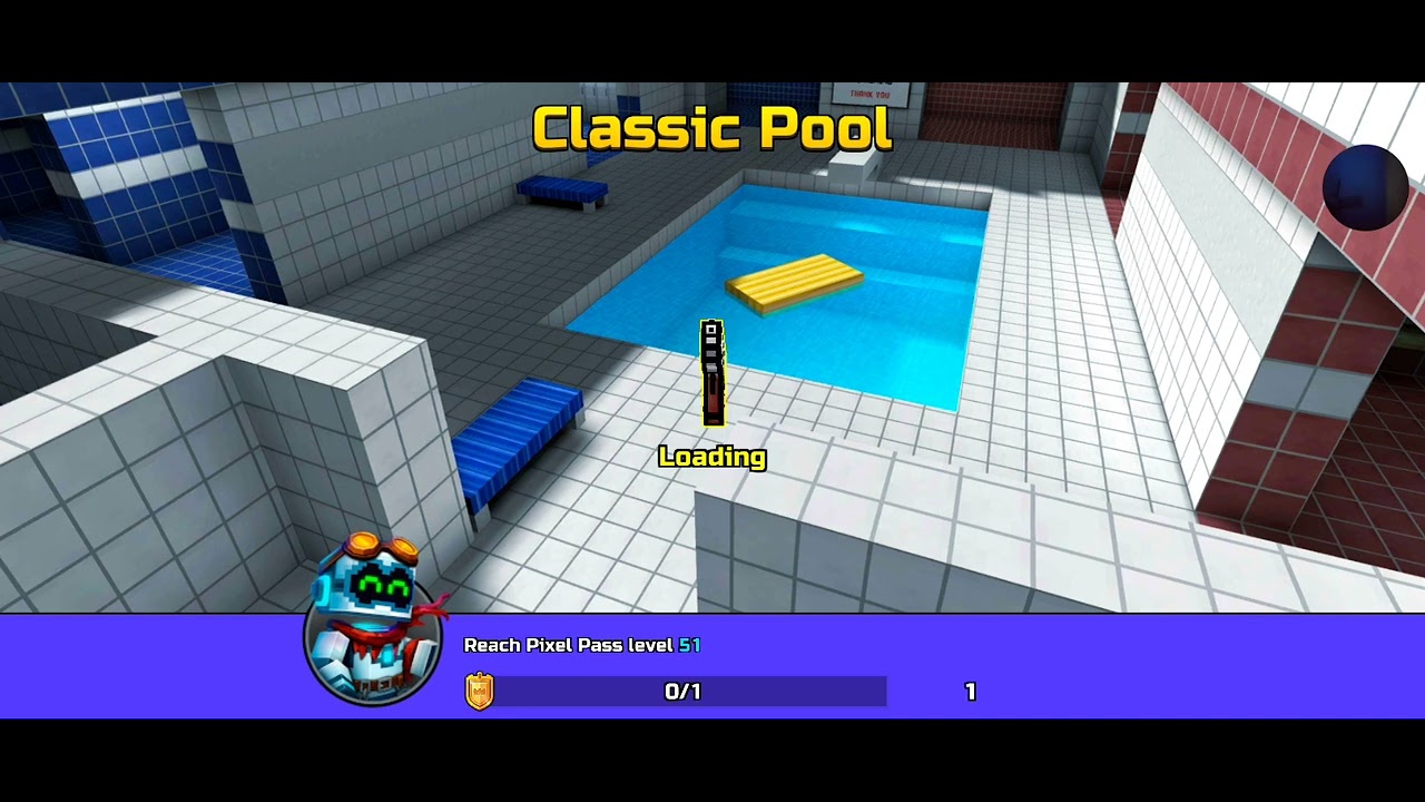 Pixel Gun 3d classic pool - YouTube