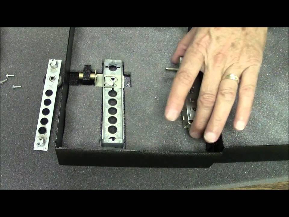 Removing and Installing a Simplex Lock on a V-Line Security Pistol Safe ...