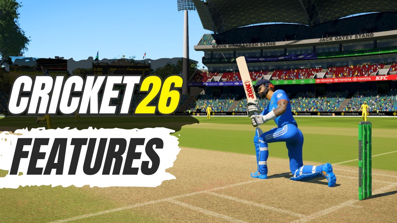 Cricket 26 Features YOU Want - YouTube
