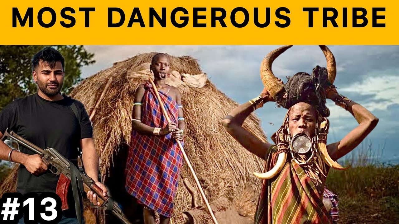 MURSI TRIBE MOST DANGEROUS VILLAGE. ( journey to 1 lakh) - YouTube