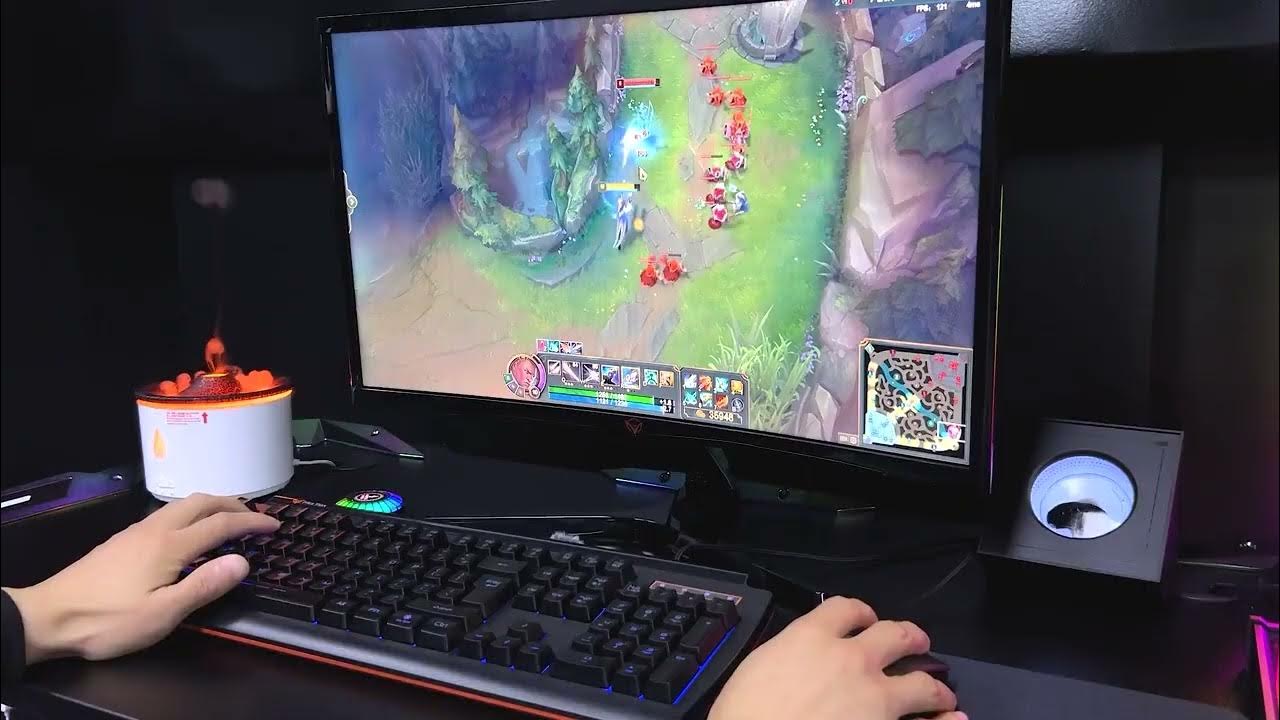 Bàn Phím Giả Cơ Gaming Có Dây Meetion K9000 - YouTube