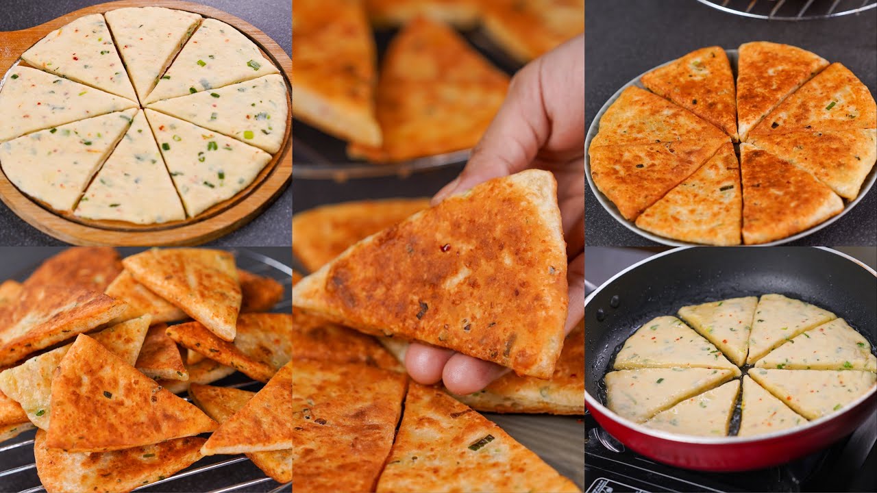 10 MIN. EASY SNACKS RECIPE | VEGETABLE CHEESE TRIANGLE | NEW & EASY ...