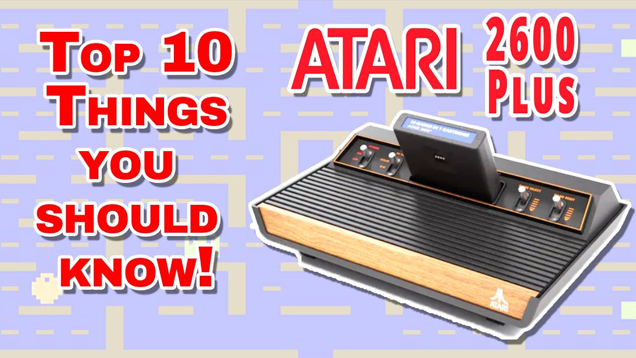 Unveiling the Atari 2600 PLUS: 10 Essential Facts & Features! - YouTube