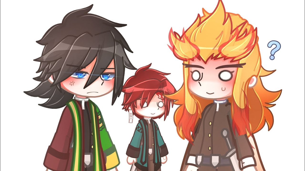 || Giyu and Rengoku fighting?! 🔥🔥 || Demon slayer || - YouTube