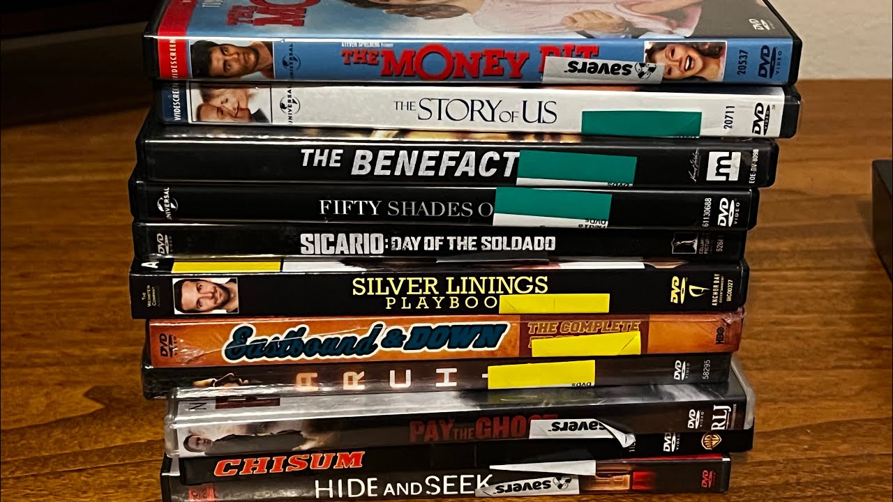 DVD Haul (Savers) - YouTube