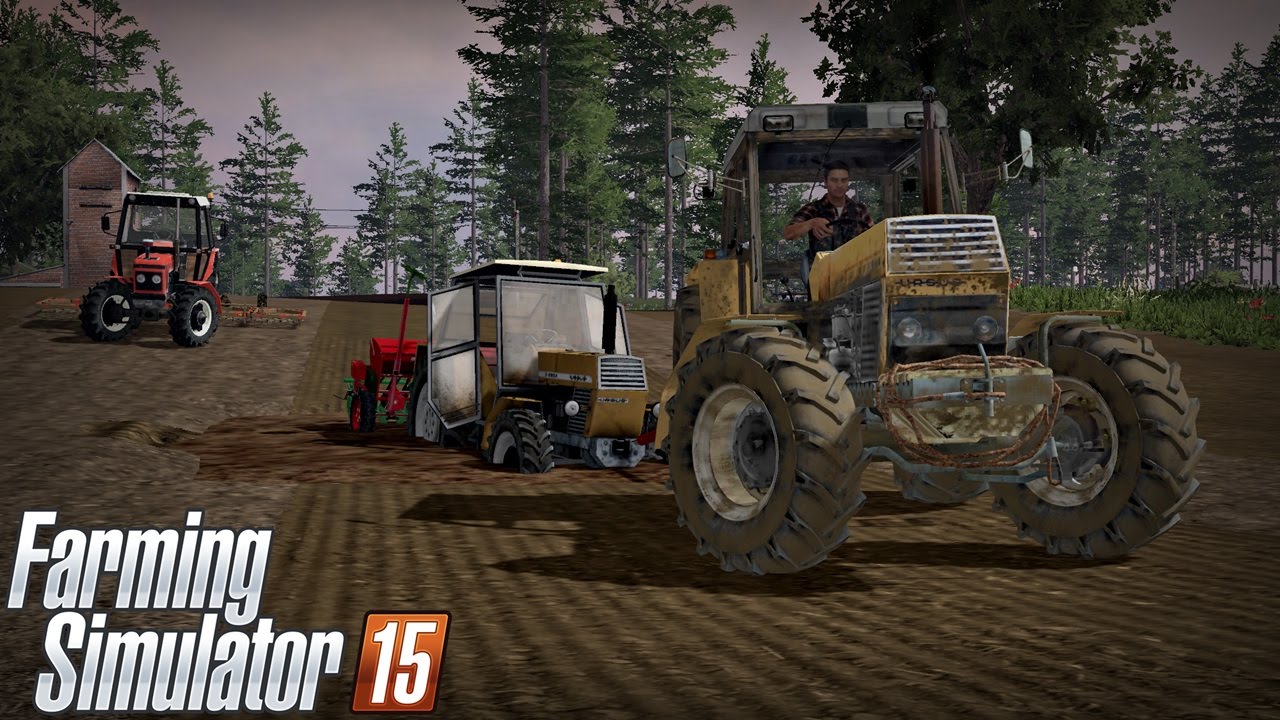 Let's Play Farming Simulator 2015 #29 Orka , uprawa i siew czyli ...