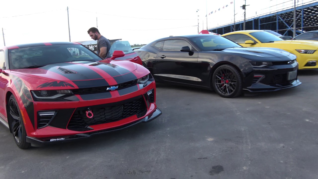 CAMARO SS DRAG RACING - YouTube