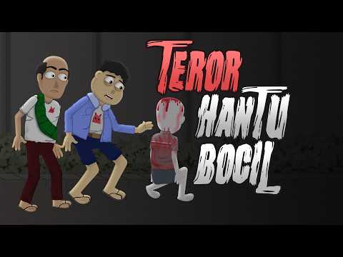 Gara-Gara Bola - Hantu Bocil ini mengganggu warga - Animasi Drama Horor