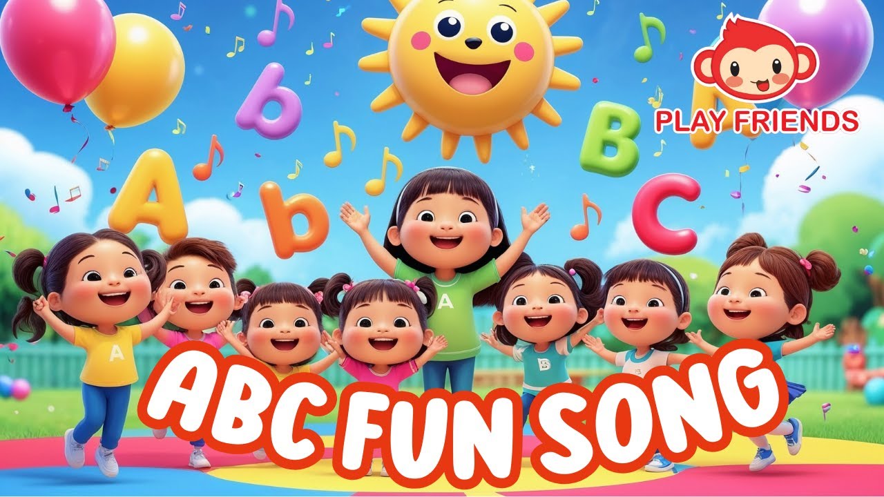ABC Fun Song | PLAY FRIENDS Nursery Rhymes & Kids Songs - YouTube