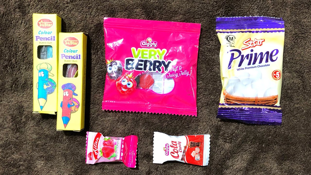 Some Lots Of Prime Candies | Jelly ASMR - YouTube
