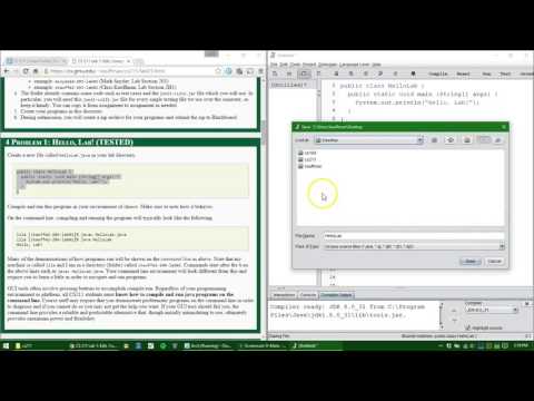 CS 211 Lab 1 Walkthrough