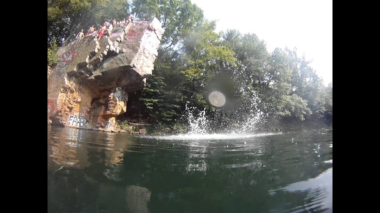 GoPro HD- Front Flip off Peace Rock - YouTube