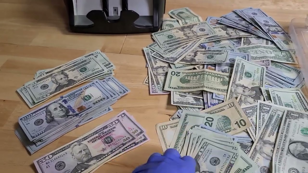 Found Money In A Box From Florida Rental Home - ASMR - YouTube
