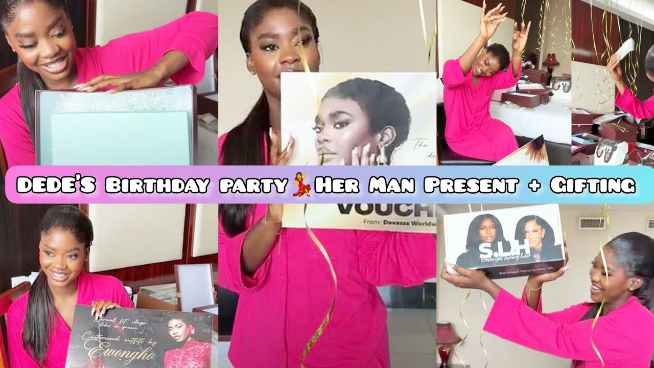 DEDE'S Birthday Party Got People Talking🤷DEDE'S Shows her MAN🙆Massive ...