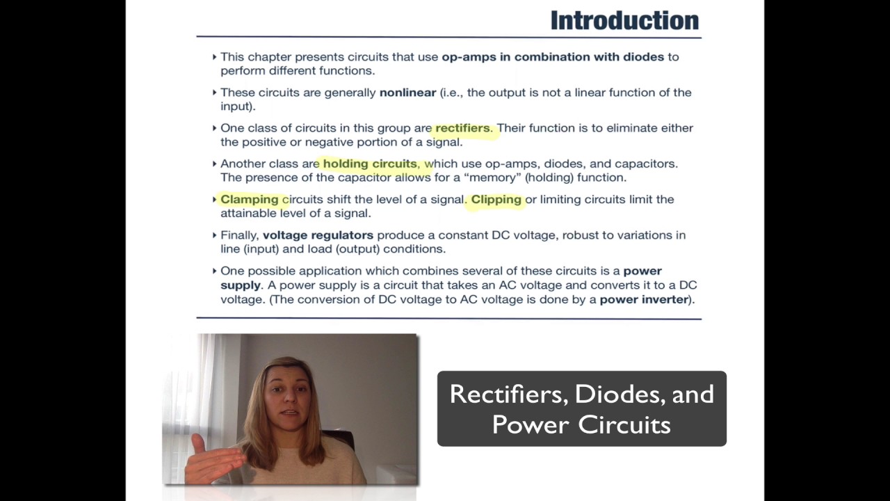 Introduction to Rectifier, Diode, and Power Circuits - YouTube